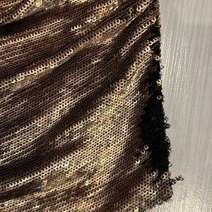 IRO | Dresses | Iro Nwt Gold One Shoulder Dress With Flaws Missing ...